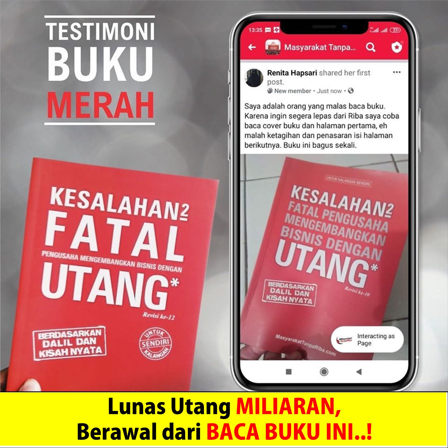 Buku Merah MTR Miliarder Club (MMC) – Langkah Awal Lunas Utang Miliaran
